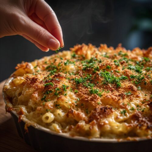 French Onion Soup Mac & Cheese - therecipesnook.com